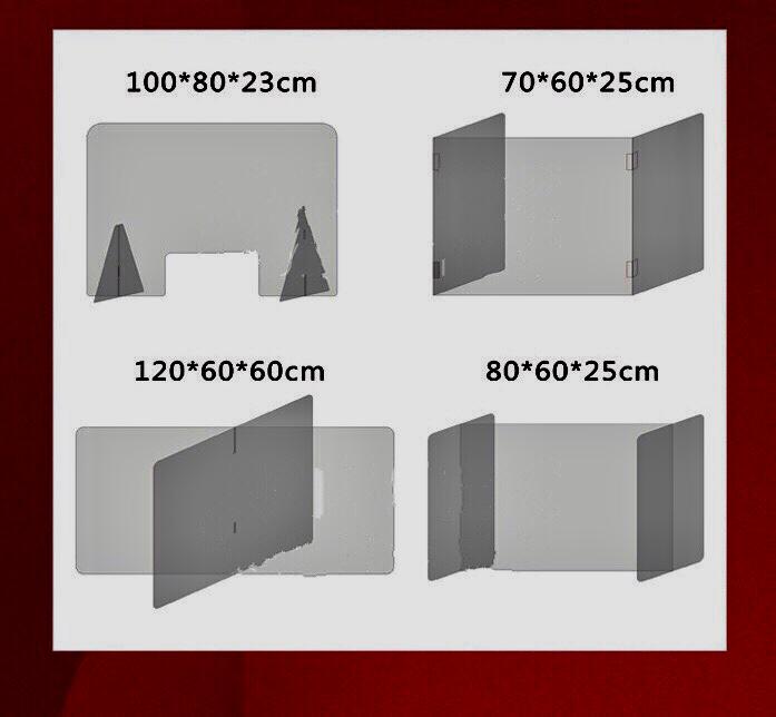 Acrylic Sheet Customization Sneeze Guard - SUESEN