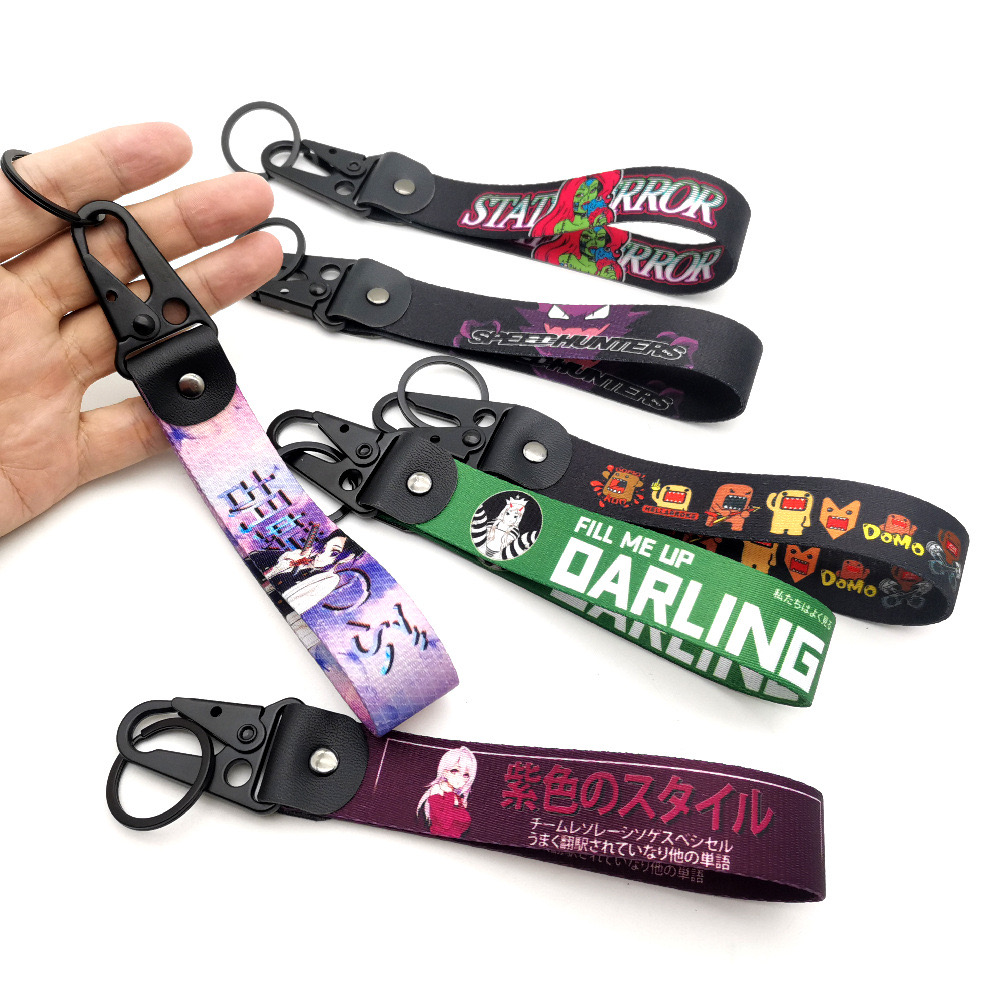 Short Wrist Strap Lanyards Keychain - SUESEN